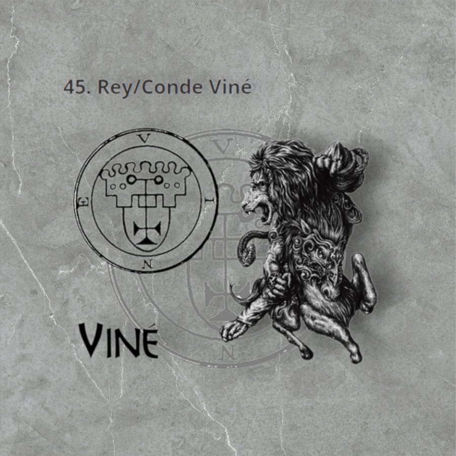 Dije Demonio 45 REY CONDE VINE y Sello secreto Salomón 72 Demonios ...