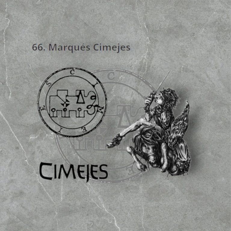 Dije Demonio 66 MARQUES CIMEJES y Sello secreto Salomón 72 Demonios ...
